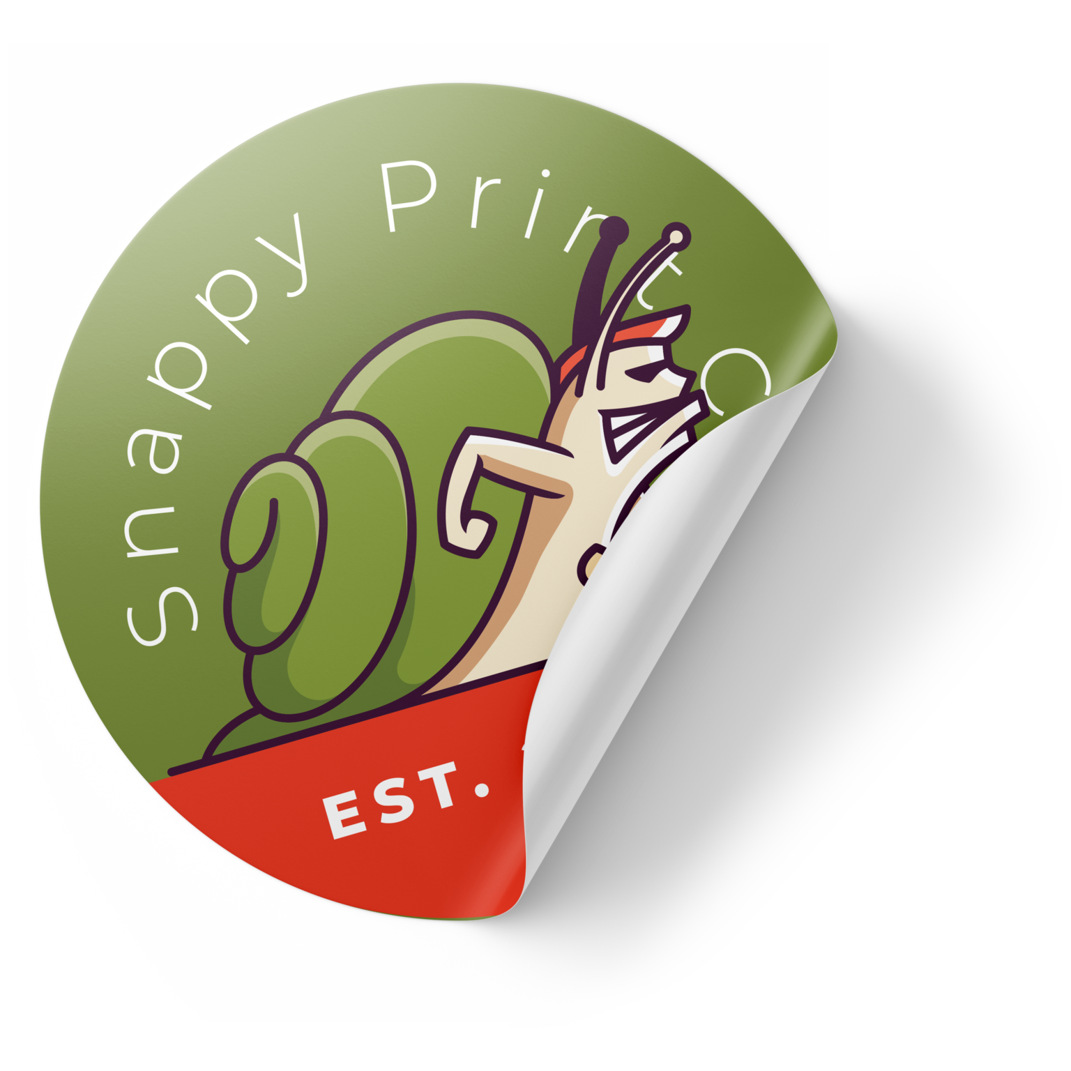 Circle Stickers – Snappy Print Co.